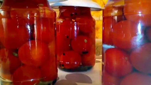 Помидоры в собственном соку. Отличная заготовка на зиму.