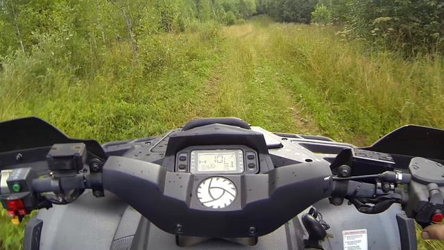 Квадроцикл на обкатке