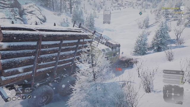 SnowRunner/Амур/Бревна 4