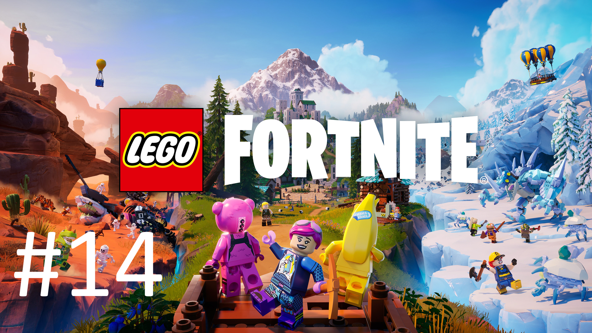 Играем в LEGO Fortnite - Часть 14 (кооператив)