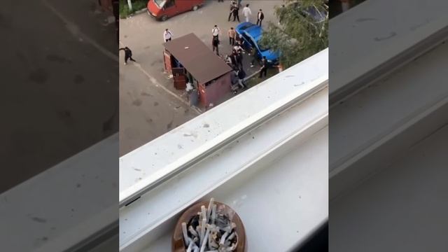 Драка мигрантов в Москве, половина из которых нелегалы