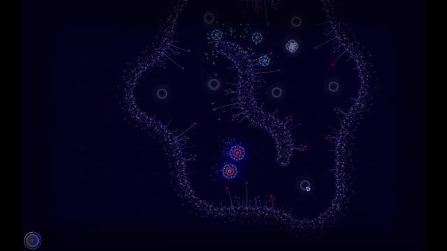Microcosmum. New Life 41-50. Пятый босс. Пузыри помогли.