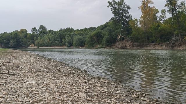 Поход на р. Кубань (Уруп уже впал, практически на слиянии). Отдых 31.08.2024г. Часть №1