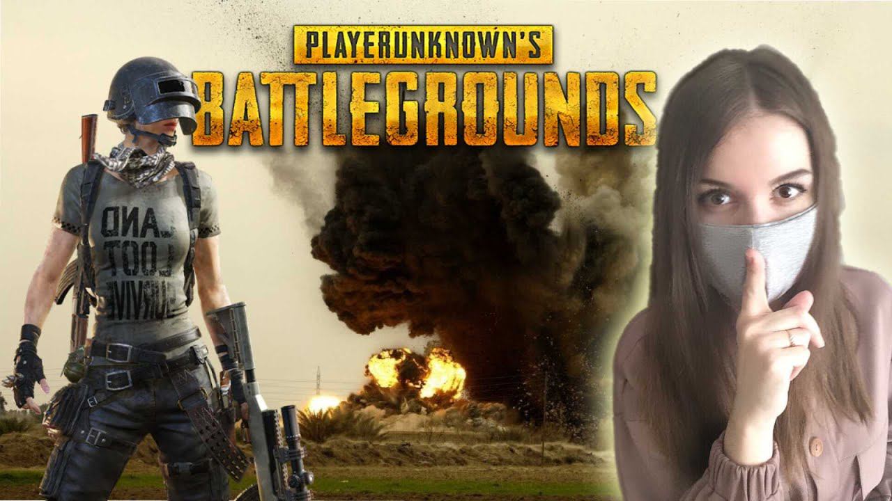 Девушка стримит / PLAYERUNKNOWN'S BATTLEGROUNDS / PUBG / #3 /Взяли ТОП 1