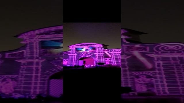 Световое шоу на Петровских воротах 2