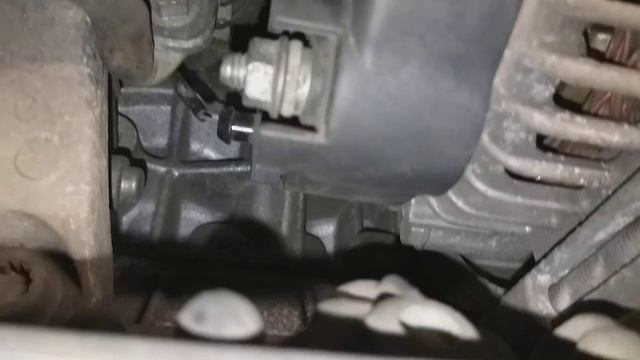 А6 С7 3.0 TFSI CGWB снятие генератора хитачи