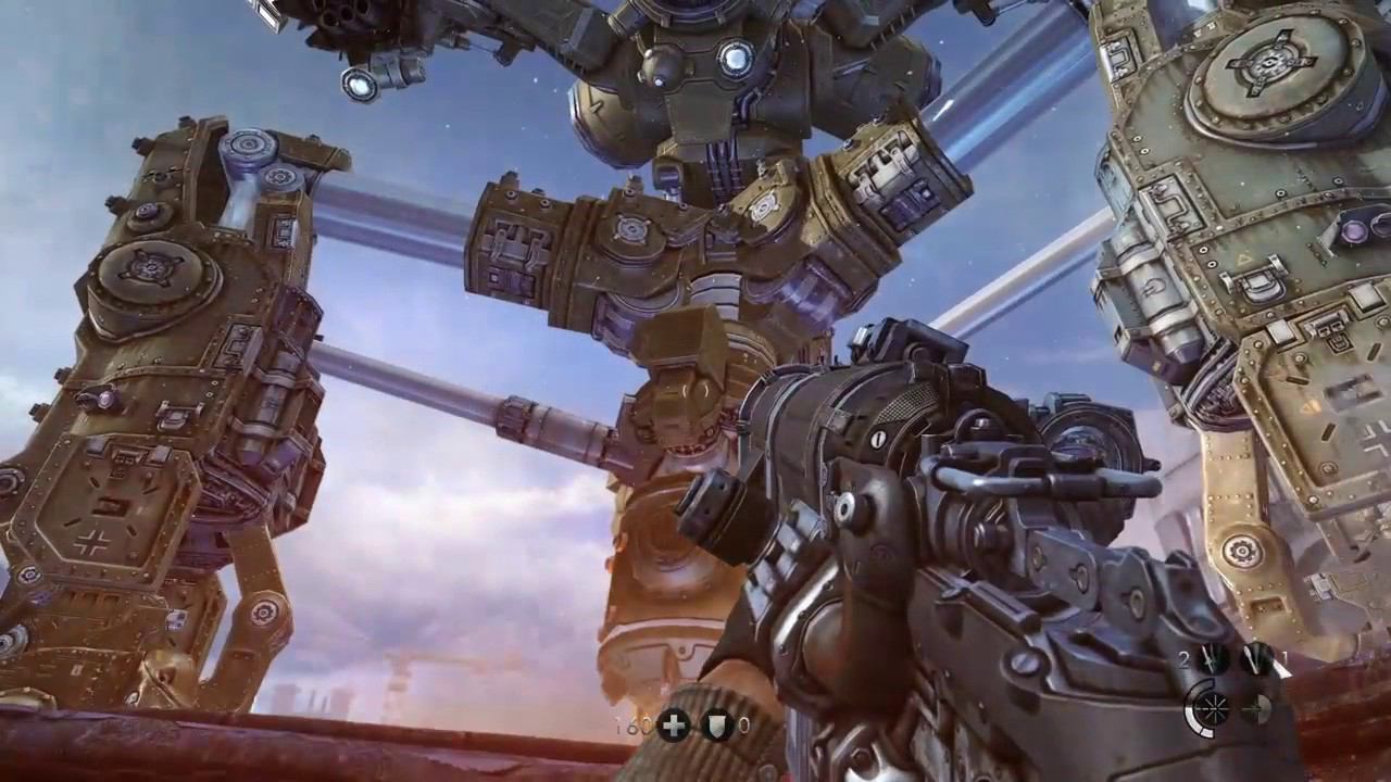 Видеопрохождение Wolfenstein: The New Order на PlayStation 4. Часть 15. (Снято в 2017 году)