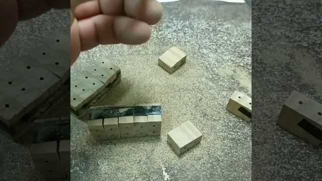 Начальный этап, заготовка к новому проекту. Материал (Лох остролистый).