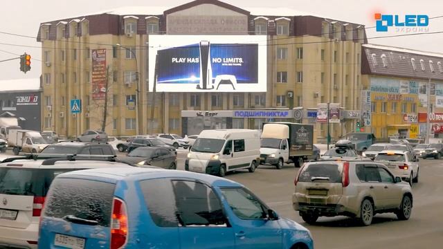 Медиафасад, г. Уфа, Р20 мм