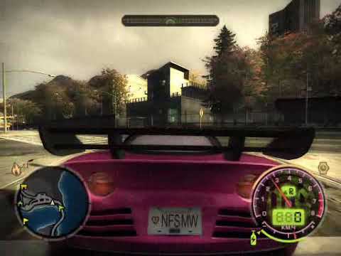 Я на Корвете С6 NFS_MW