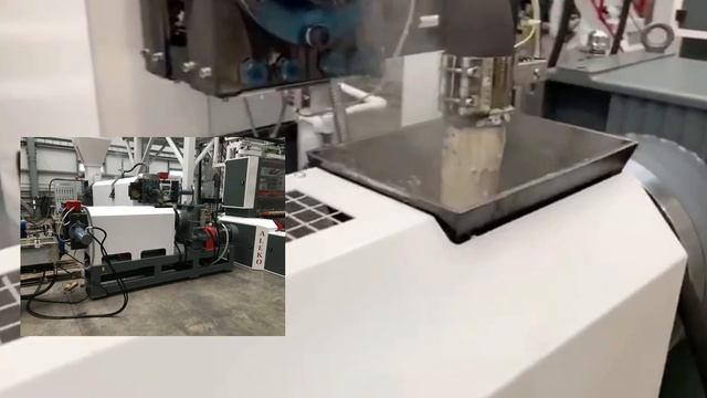 Каскадный гранулятор стренгового типа "ALEKO PLR 120/110 ST"