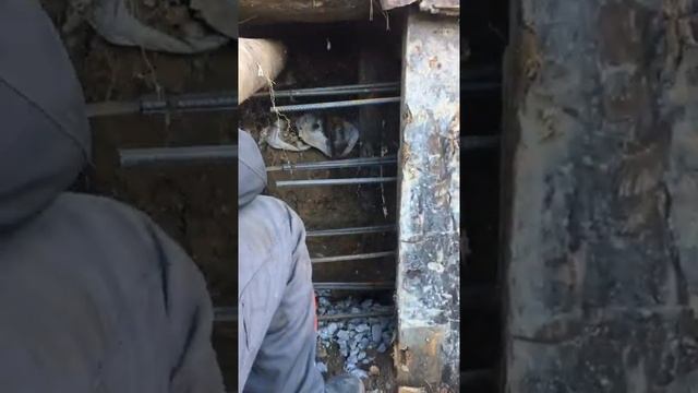 Устройство подпорной стенки/СБ-групп_#строительство #благоустройство