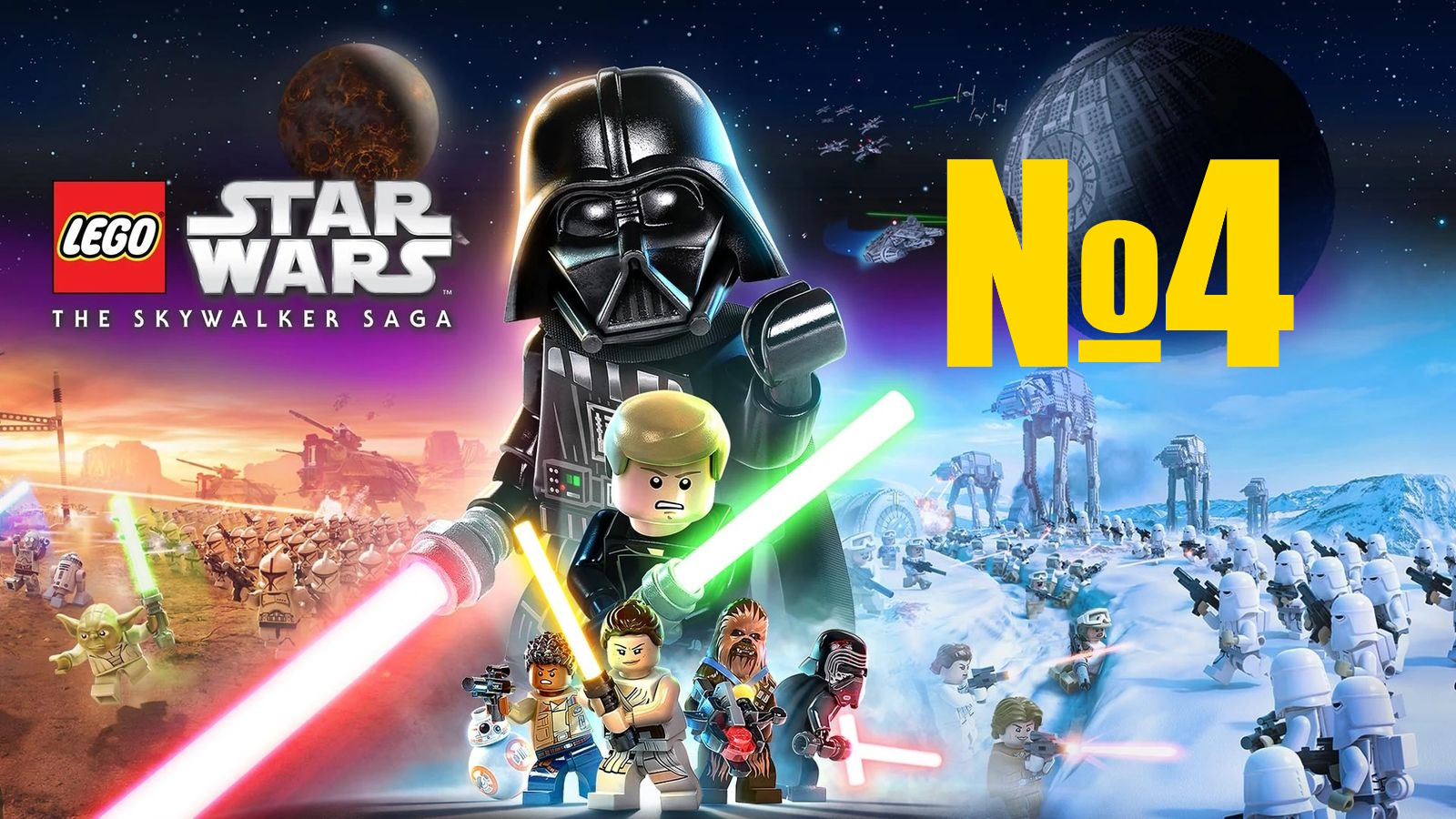 Lego Star Wars: The Skywalker Saga #4. Мал, да гунган + Это круче, чем гонки на карах