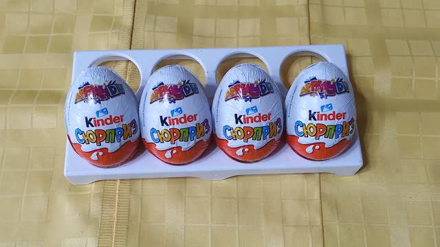 Открываем Киндер сюрпризы Applaydu №7. Opening Kinder surprises Applaydu №7.