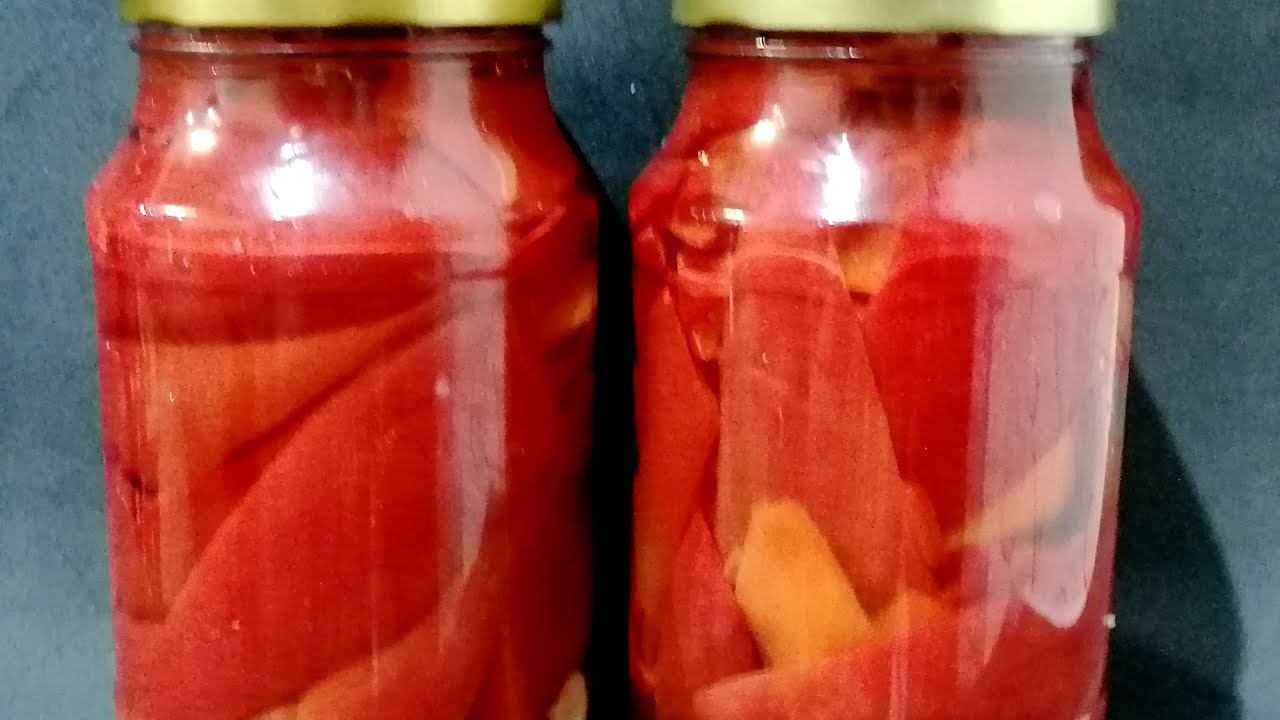 Маринованный перец простой проверенный рецепт.