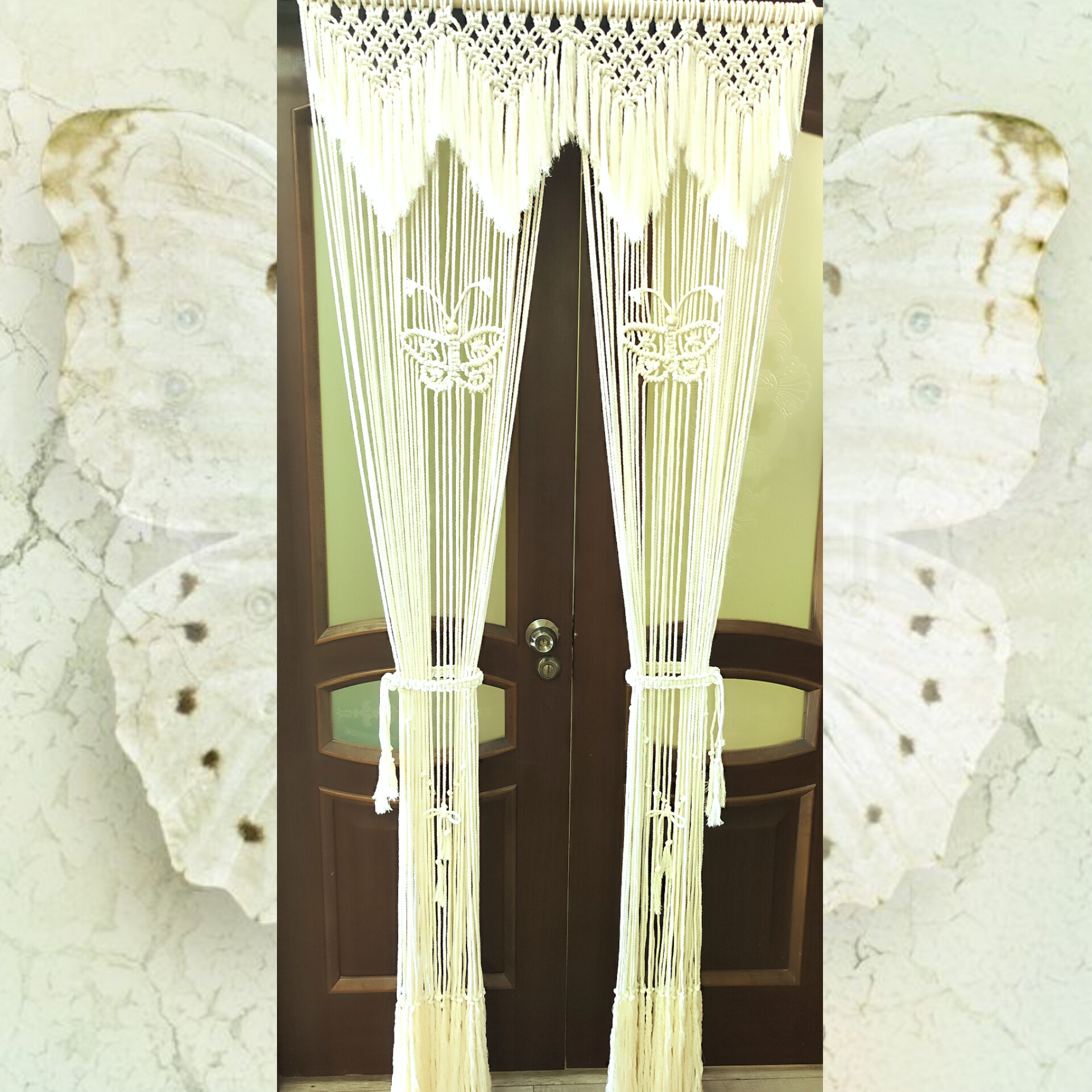 Штора " Полёт бабочек"