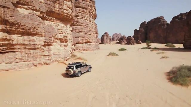 The Sahara 4K - Scenic Relaxation Film With Calming Music