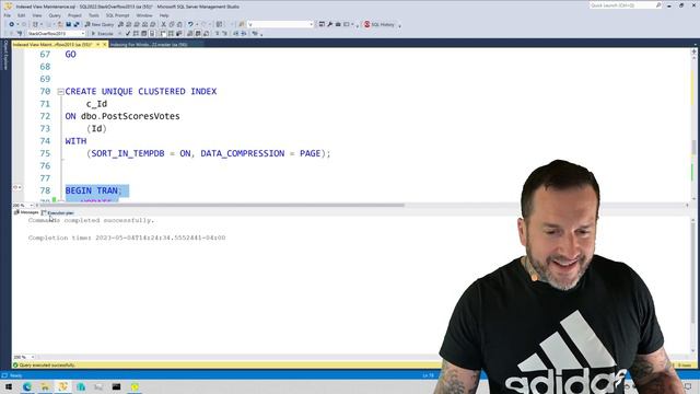 1 - A Little About Indexed View Maintenance In SQL Server