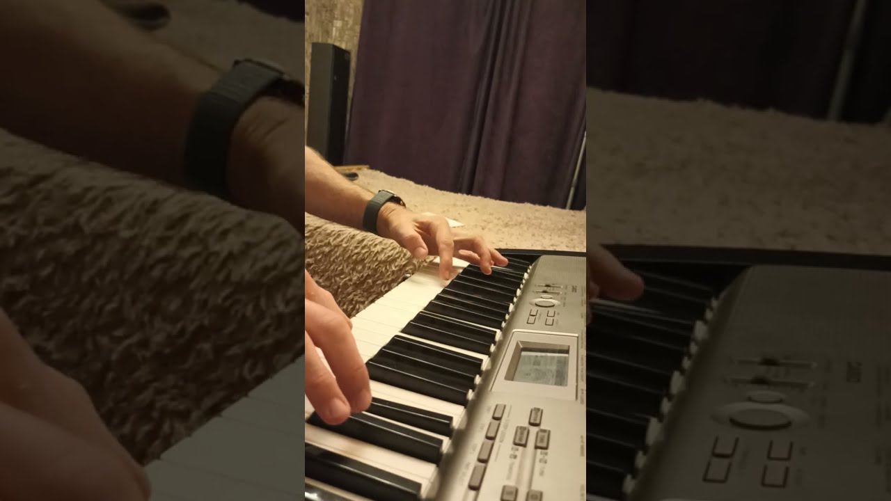 «September days», проба 2, синтезатор Casio LK-125