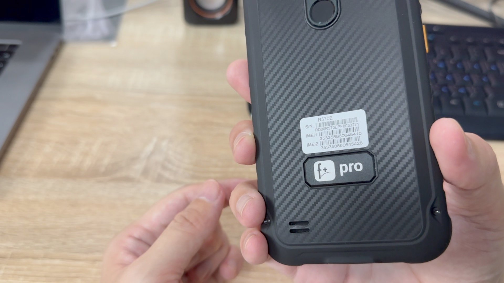 Телефон F+ Pro на операционной системе Аврора