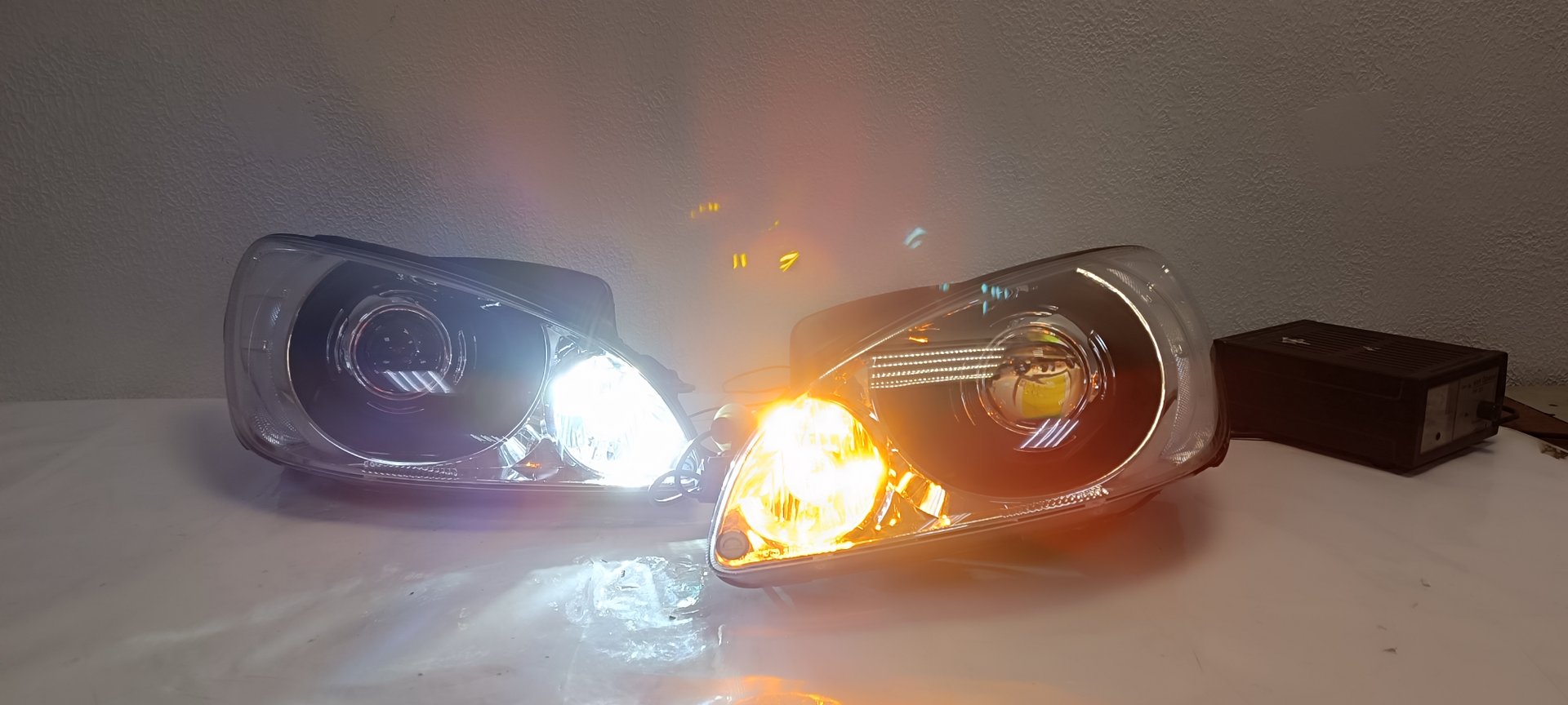 Hyundai Getz комплект светодиодных фар.