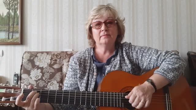 "Белая ночь"  Авторская песня на стихи Саши Яваева. Автор-исполнитель Лариса Кожелетова