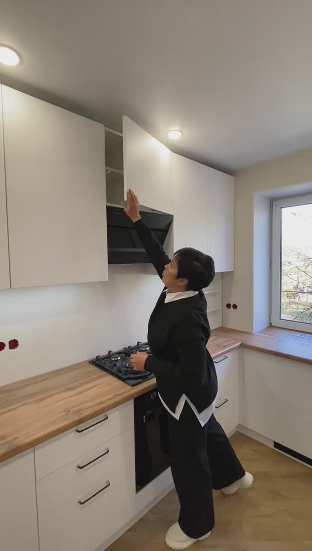 Что внутри шкафа над вытяжкой? #Полезныесоветы