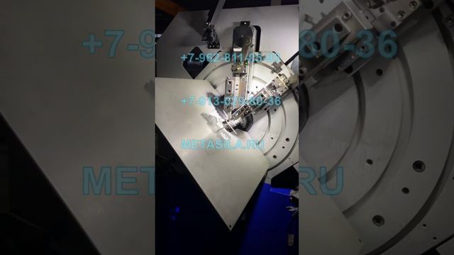 Станок для гибки проволоки с ЧПУ