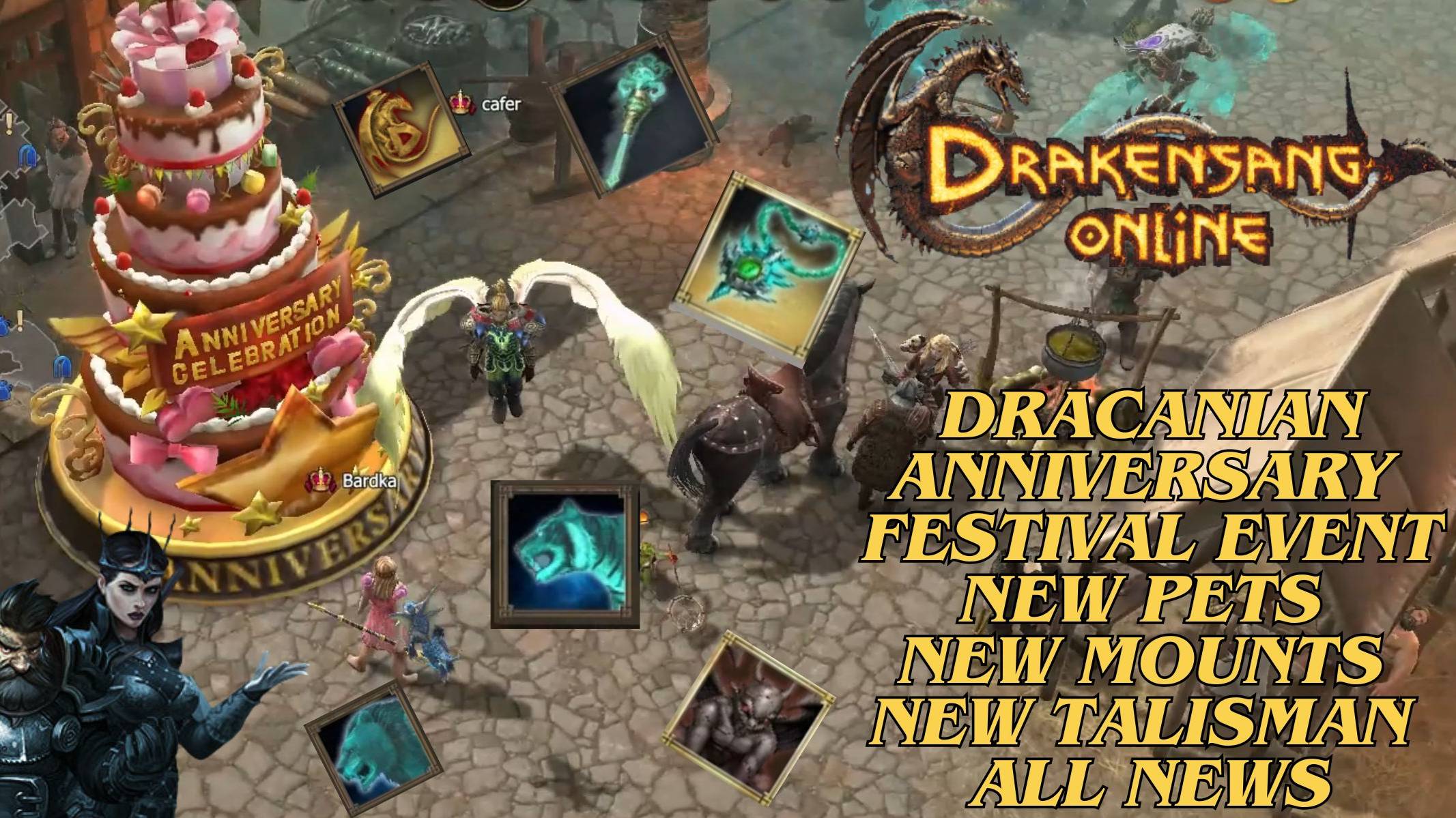 Drakensang Online - Festival Event News, New Talisman, Mounts, Pets, All News, Drakensang, Dso