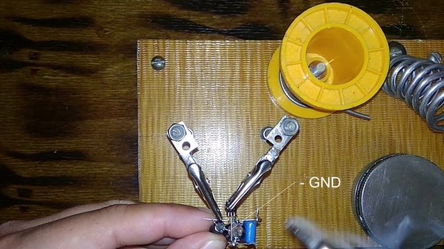 Схема включения стабилизатора на микросхеме 78L05