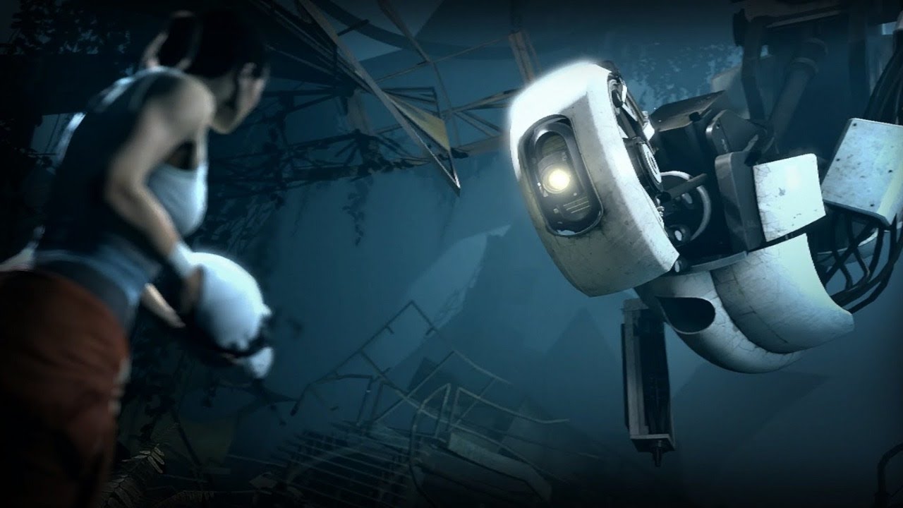 Выбираемся из старой лаборатории  - (Portal 2 # 3)