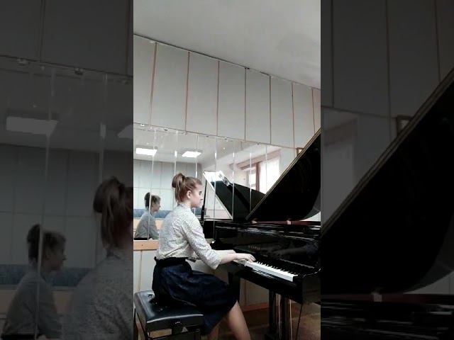 Дочь Лиза фортепьяно запись ~2021 03 06