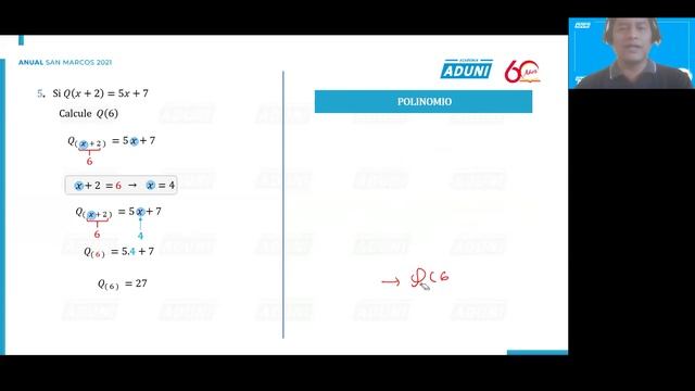 San Marcos Anual 2021 | Semana 07 Álgebra