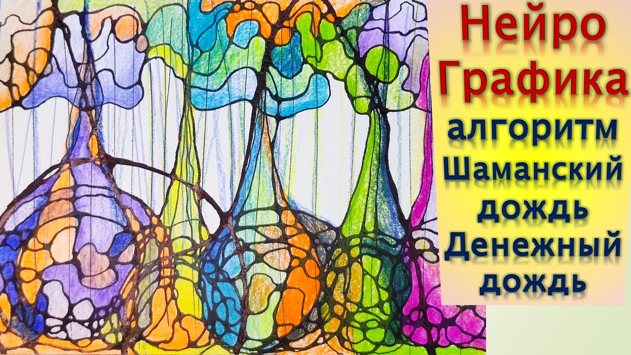 НейроГрафика алгоритм Шаманский дождь Денежный дождь