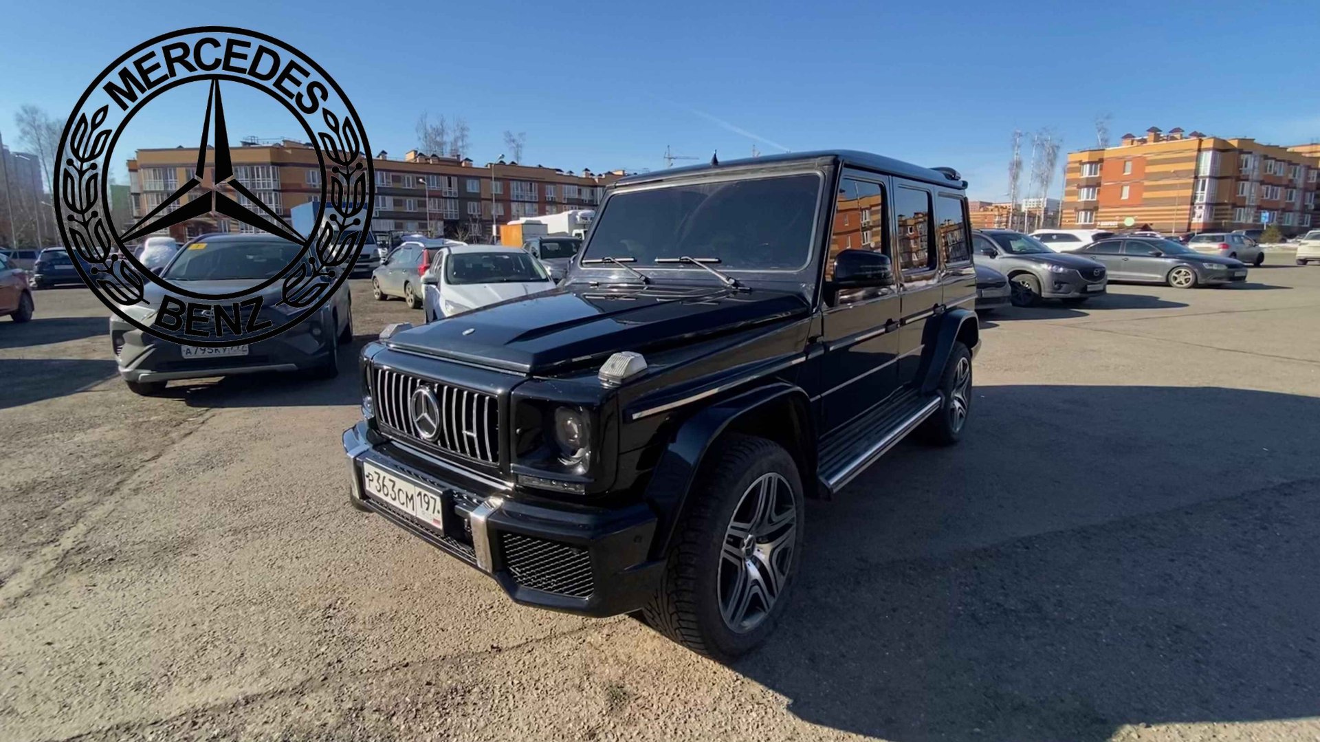 Mercedes W463 салон от W164 - 1-й этап.