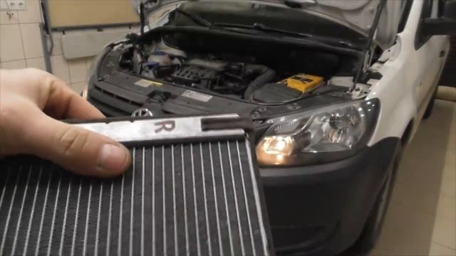 Volkswagen Caddy Не греет печка.mp4