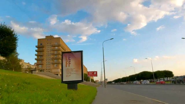 закоулки питера с самоката.