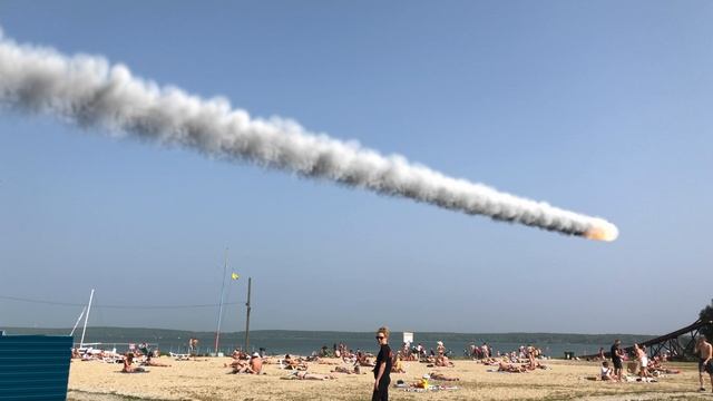 Метеорит над Екатеринбургом, озеро Шарташ, полная версия 4k