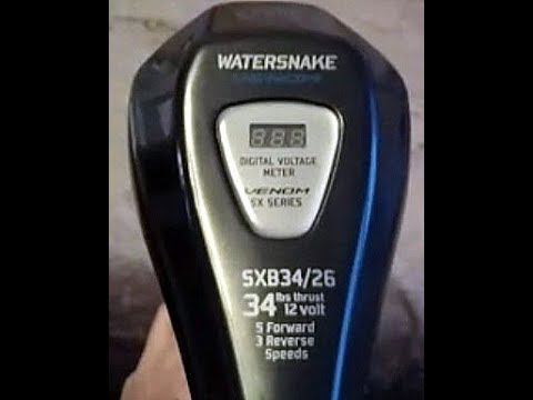 Электромотор  лодочный Watersnake  SXB34/26 размеры.