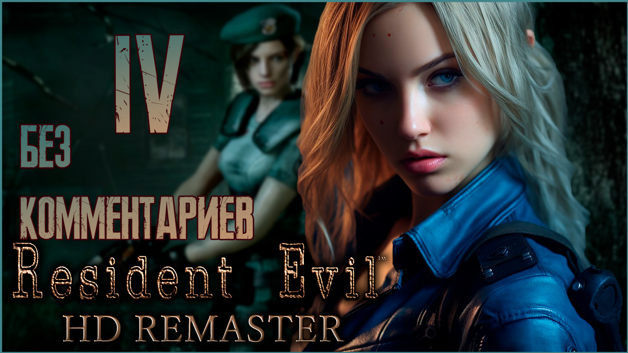 Resident Evil HD REMASTER  #4 ⊳︎ GAME SERIAL ⊳︎ без комментариев