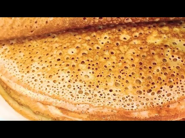 ПОЛУЧАЮТСЯ У ВСЕХ С ПЕРВОГО РАЗА! Блины на кефире с кипятком