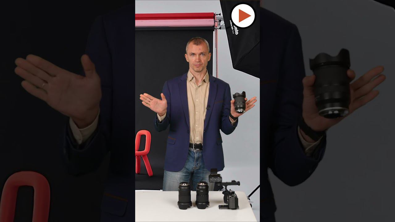 В своей работе мы используем большое количество разнообразной оптики.