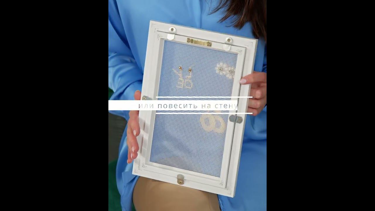 Держатель украшений 4k для WB, видеообзор с моделью в студии