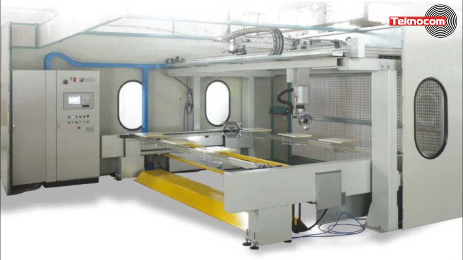 5-ти осевой робот для окраски дверей серии RBP-D