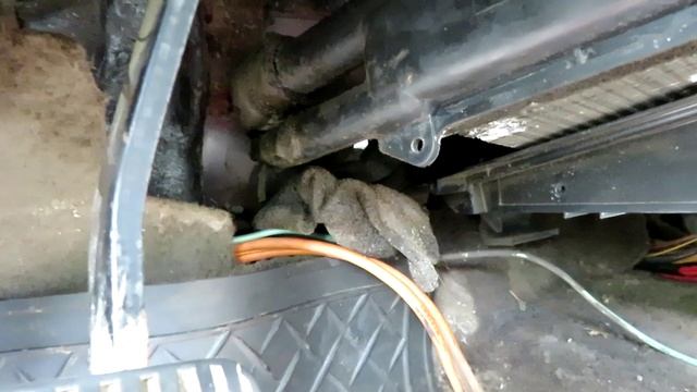 Замена радиатора отопителя на калине