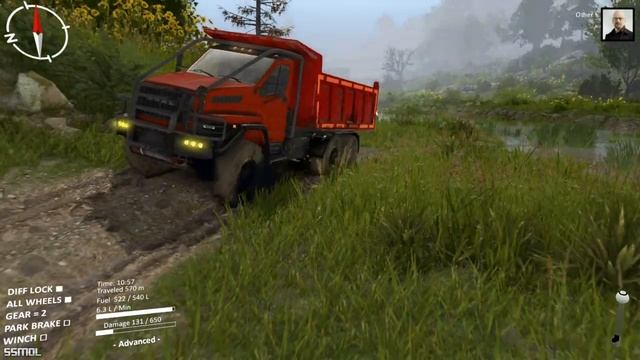 SpinTires mods Урал NEXT