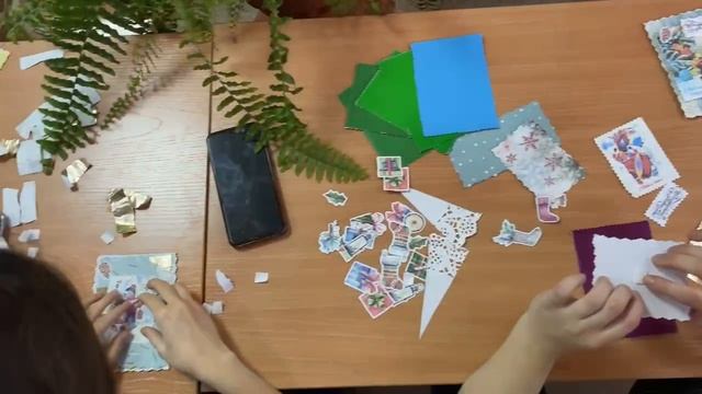 Мастер-класс «Праздничная открытка"