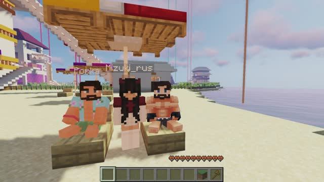 Minecraft Любуемся звёздным небом до рассвета, а затем идём в секретную лабораторию