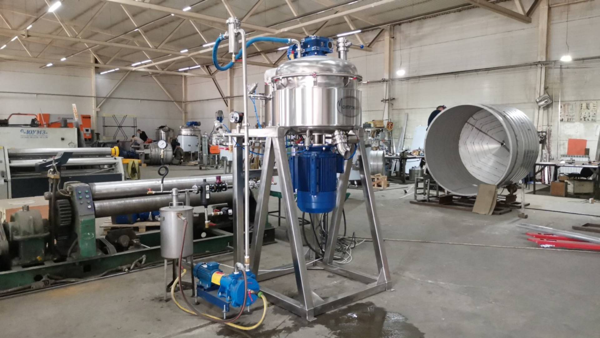 Установка для производства плавленого сыра УМТИ-150 + СМУ-150