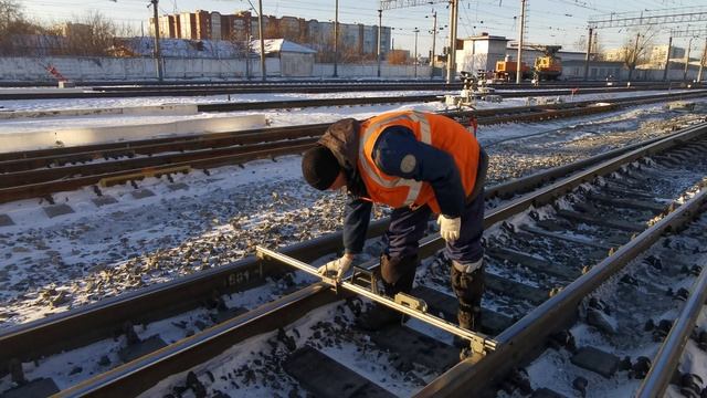Промер ординат переводной кривой
